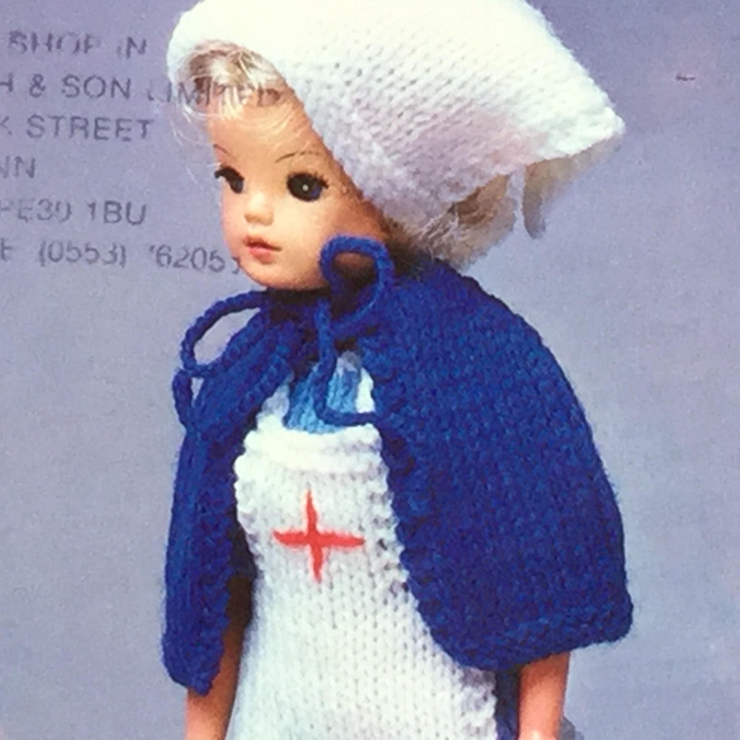 UK/EU SELLER Vintage Pdf Nurses Uniform Knitting Pattern for - Etsy