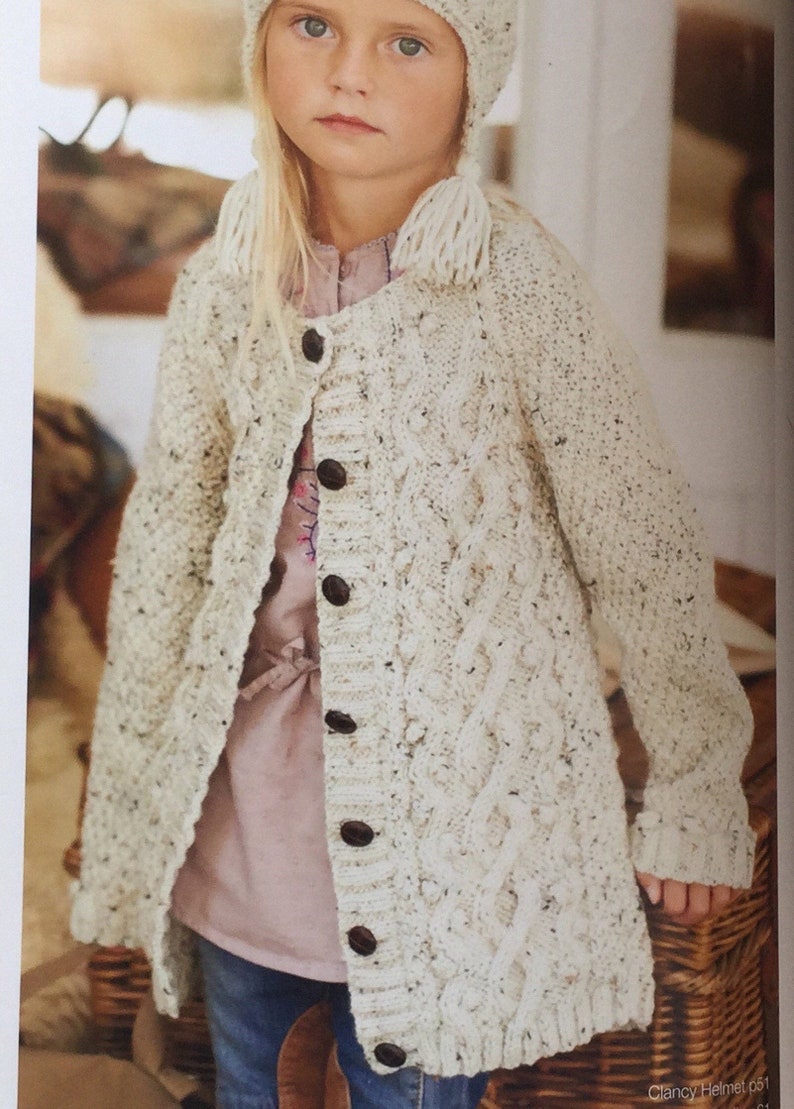 UK/EU SELLER Vintage Pdf Knitting Pattern Aran - Etsy UK