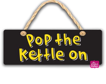 Kitchen Kettle Sign - Etsy