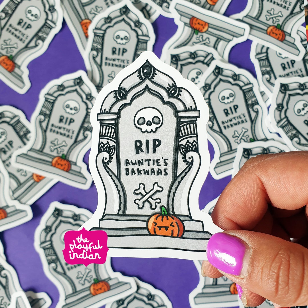 Rip Aunties Bakwaas Vinyl Sticker - Etsy