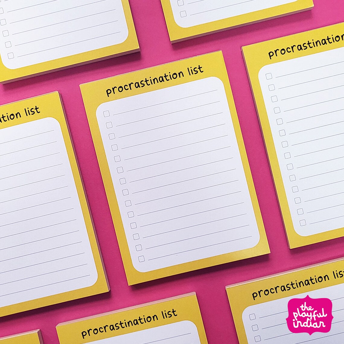 Procrastination List - A6 Memo Pad / Listpad / Notepad - Etsy