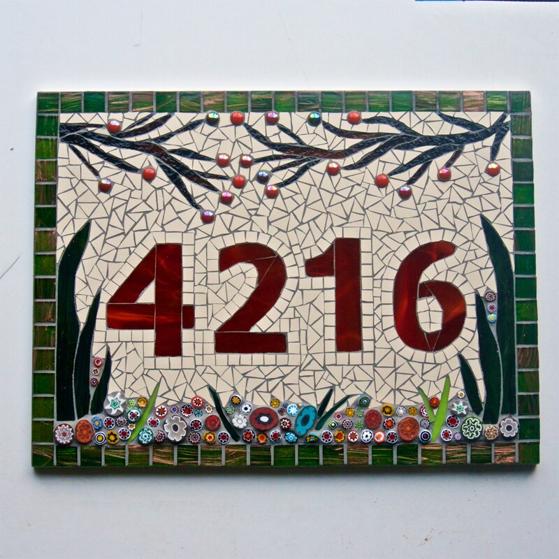 Custom Mosaic Sign - Etsy