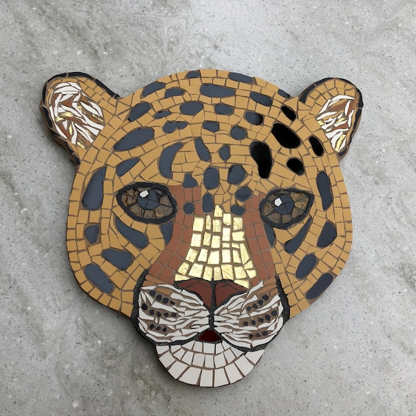 Leopard Head Wall Hanging - Etsy