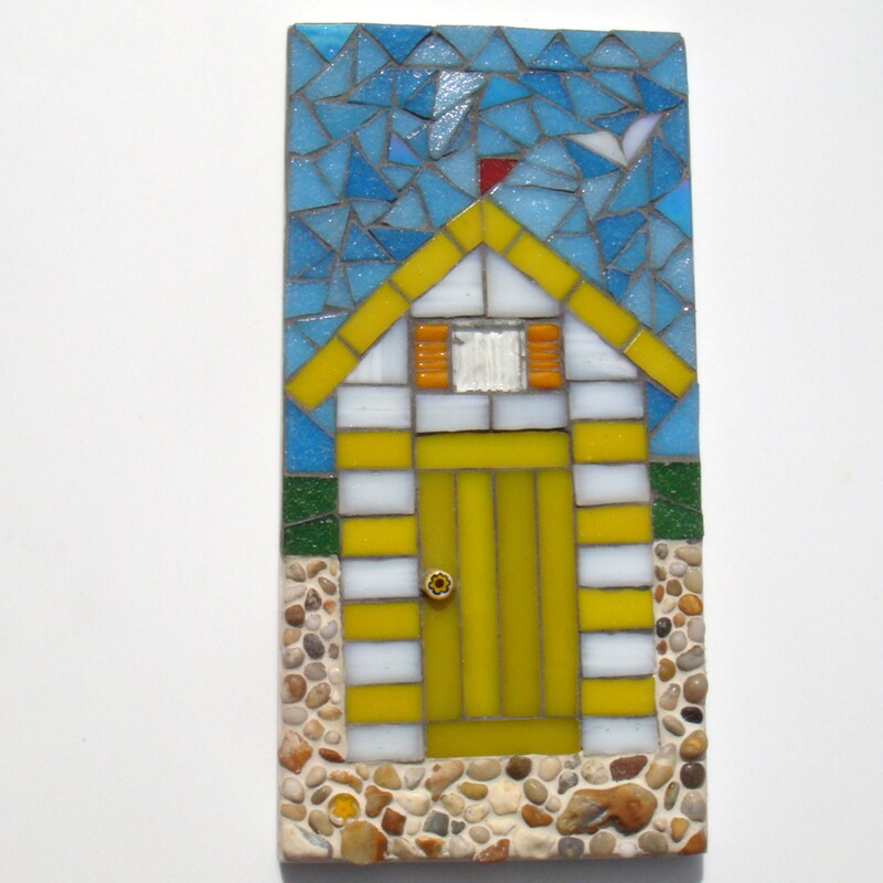 Mosaic of Beach Huts - Etsy UK