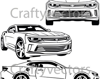 Camaro svg | Etsy