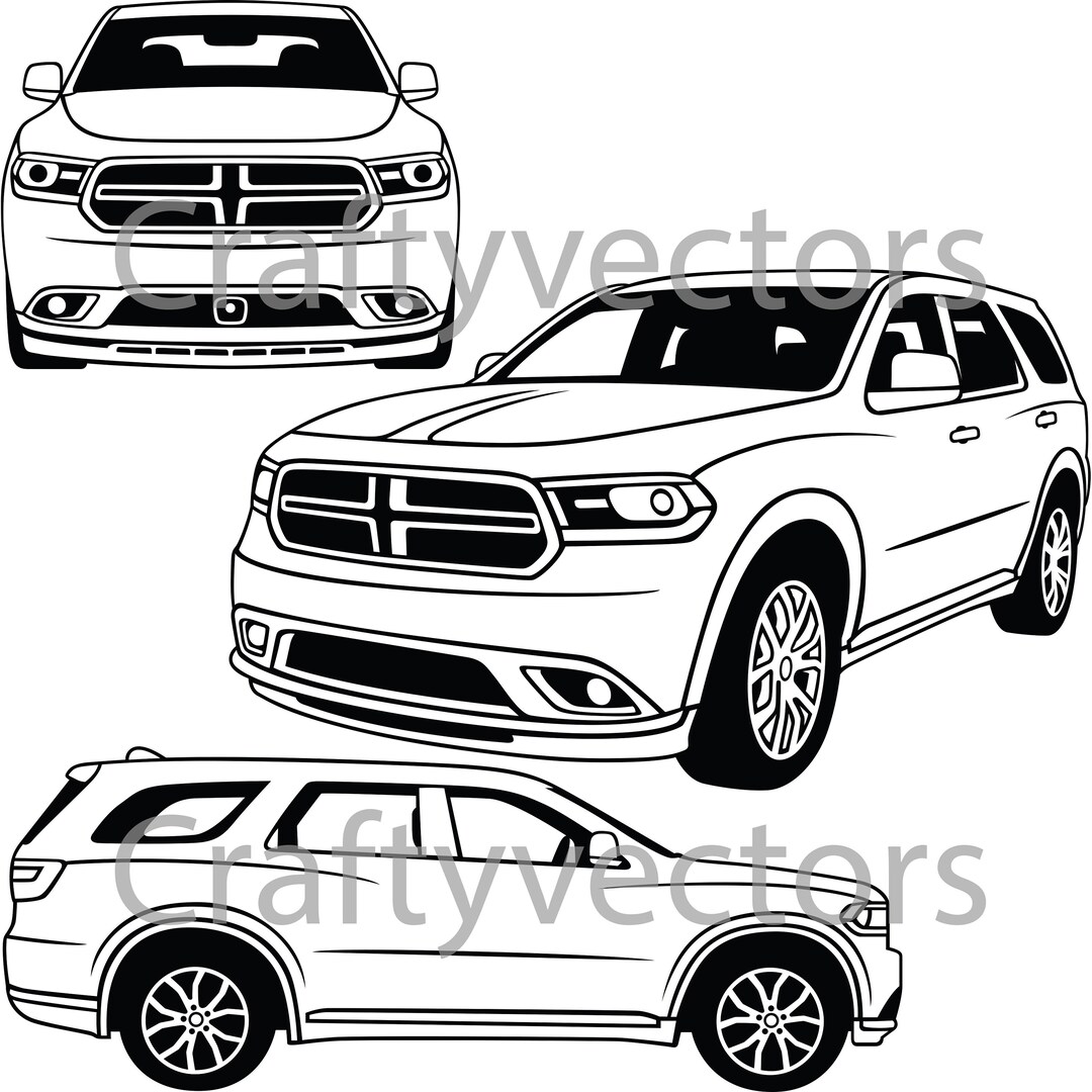 SUV 2017 Vector File. - Etsy Canada
