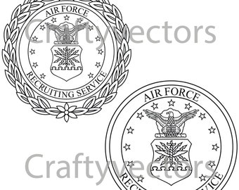 Army Recruiter Badge Svg File - Etsy