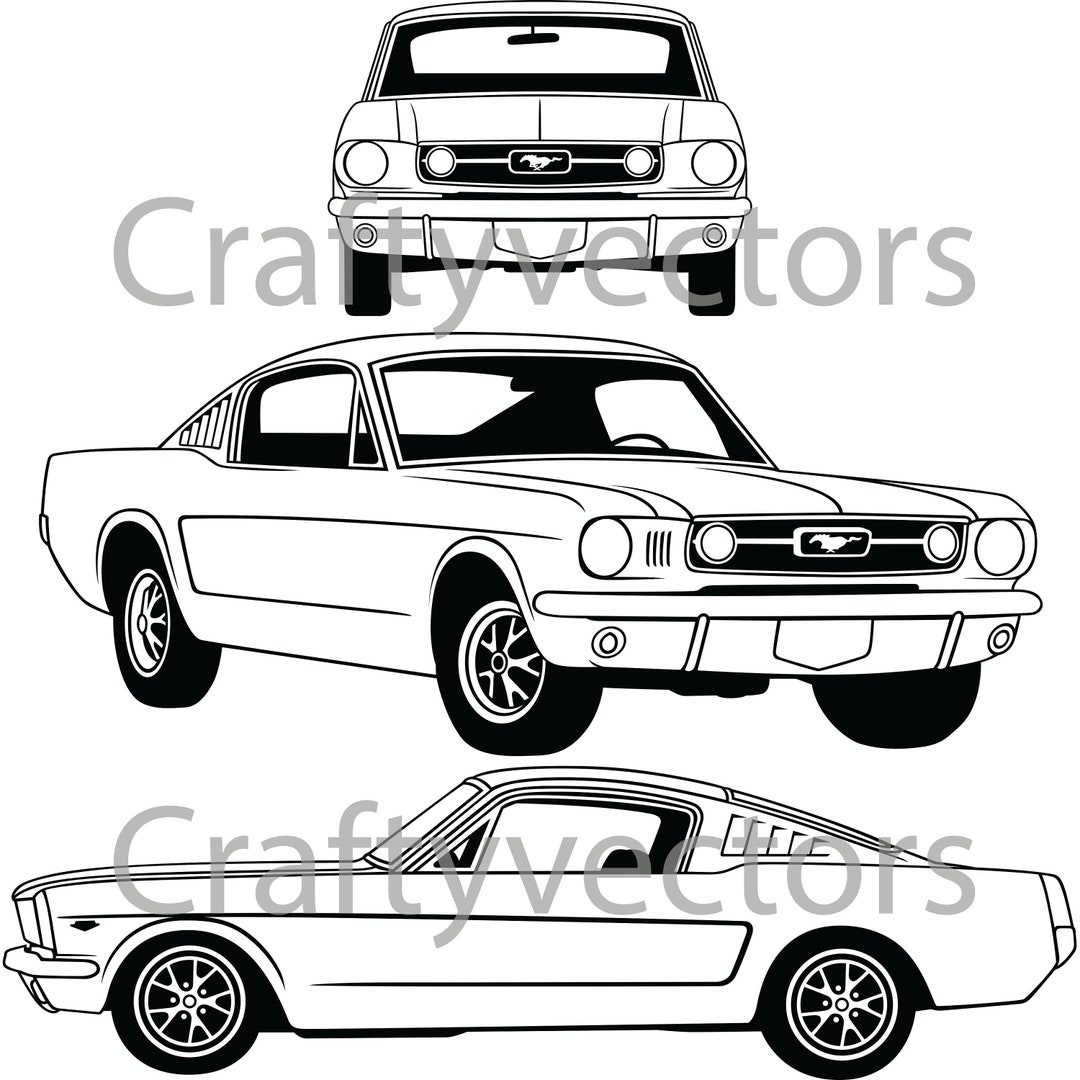 Mustang Silhouette Clip Art