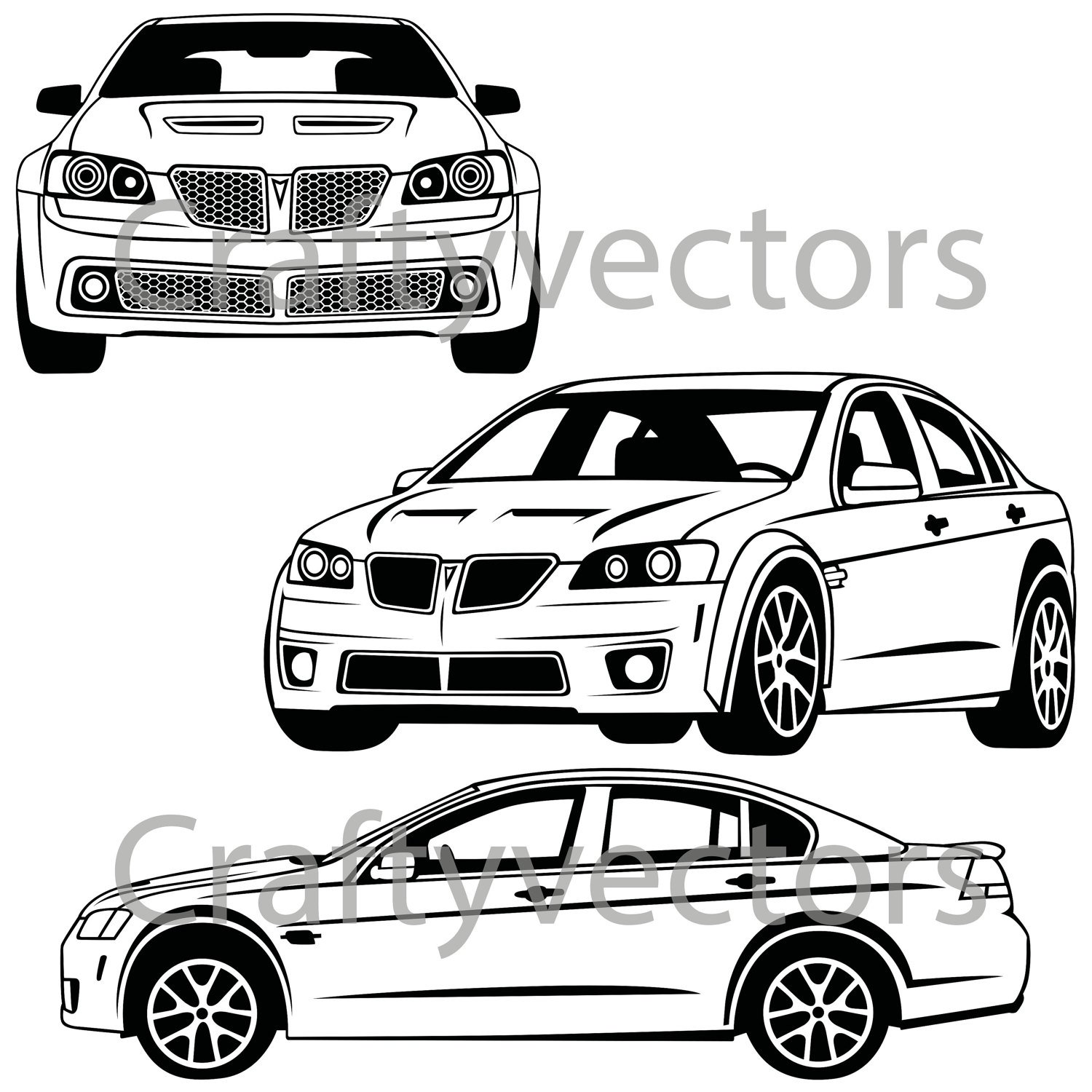 Blue Pontiac G8 Paint