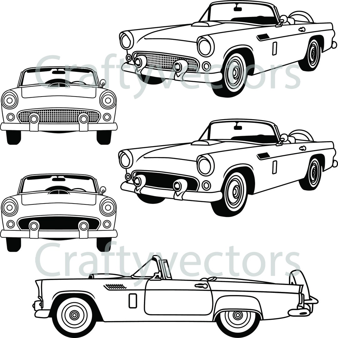 Ford Thunderbird Logo Clip Art