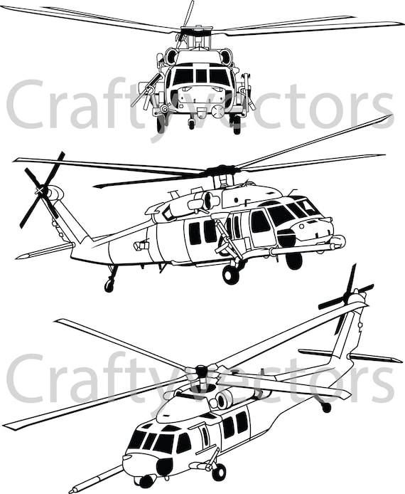 Hh 60 Helicopter Template