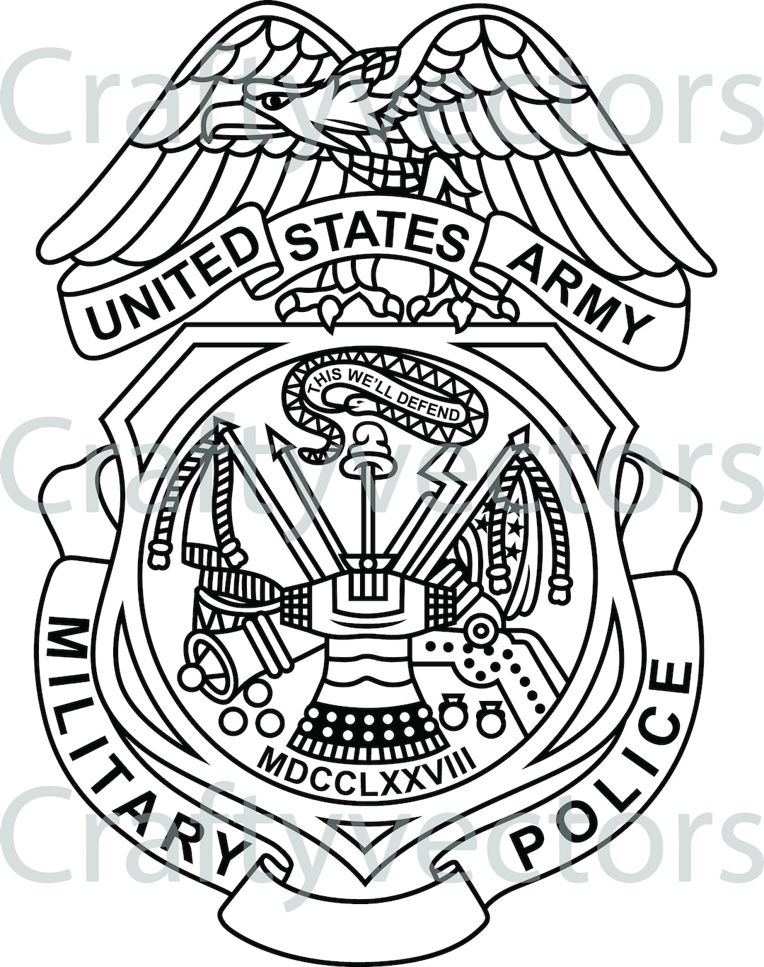 Army Police Logo
