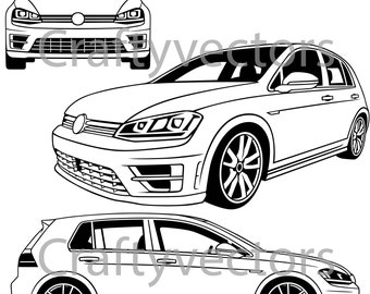 Vw Gti Svg | Etsy New Zealand