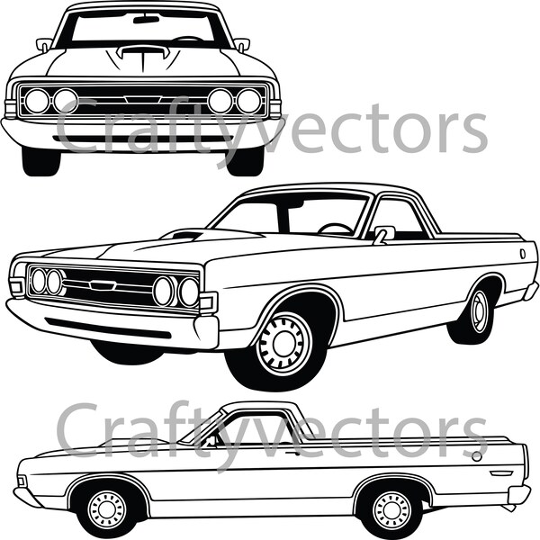 Ford Ranchero - Etsy