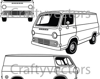 Chevy Van Outline