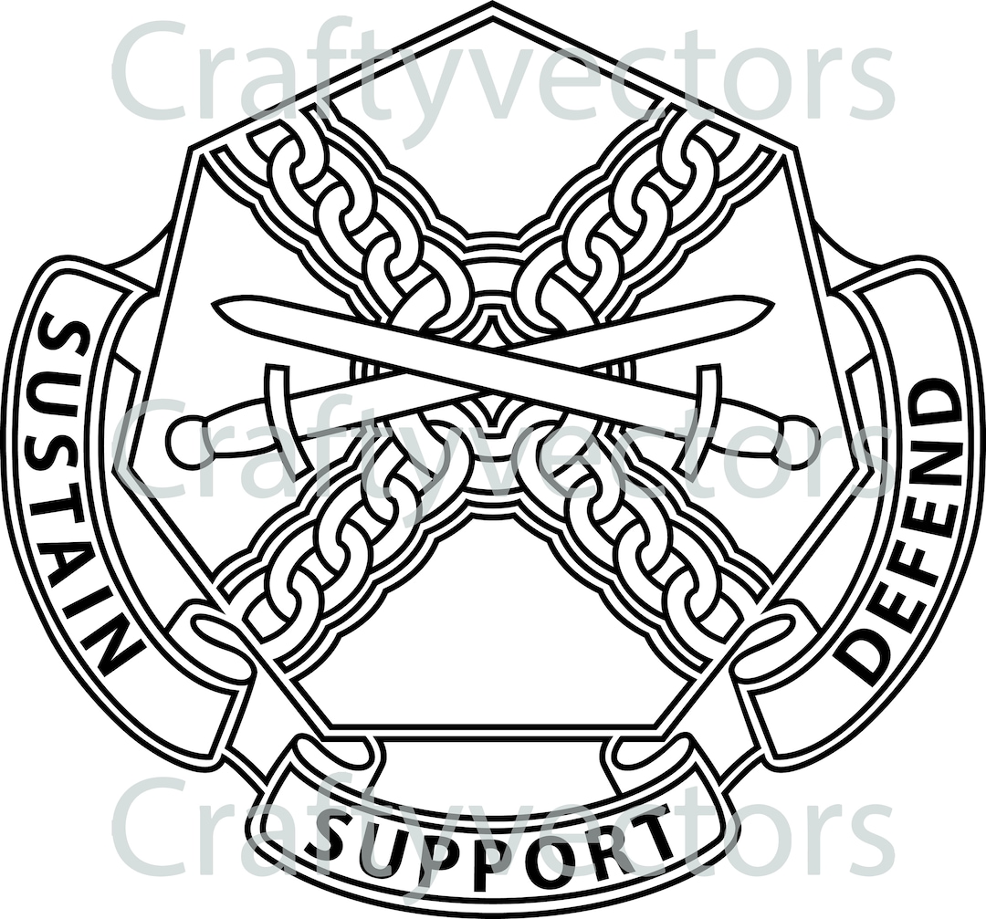 Army Installation Management Command Insignia Vector File - Etsy