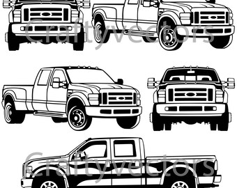 Ford Truck Svg | Etsy