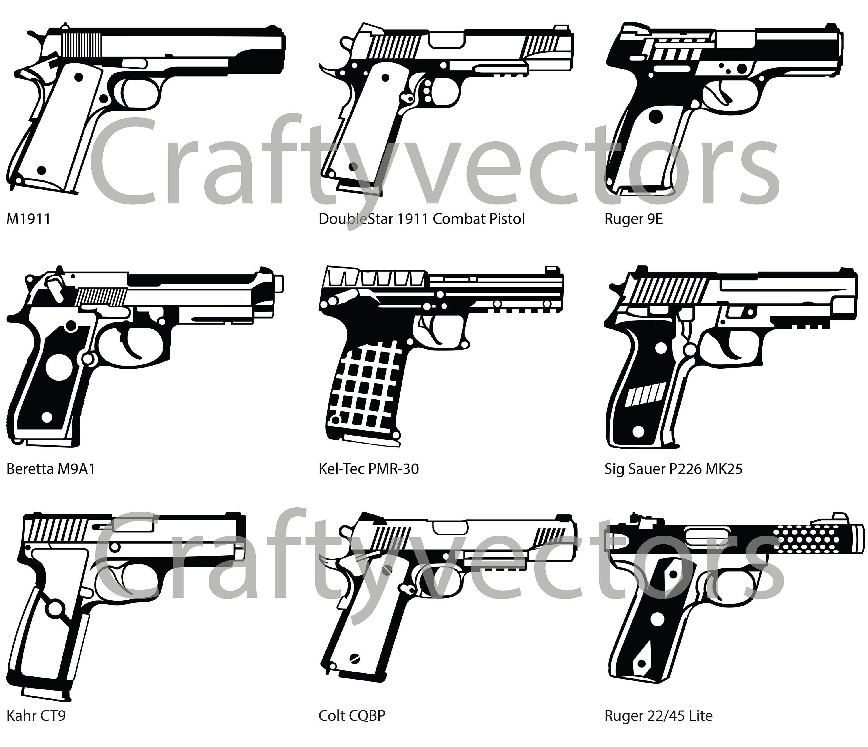 Types Of Handguns Semi Automatic