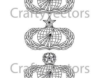 Maintenance Badge Decal basic USAF Full Color MX Badge MX - Etsy