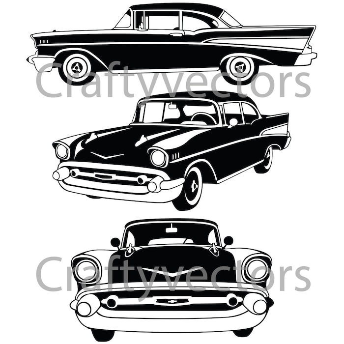 57 Chevy - Etsy