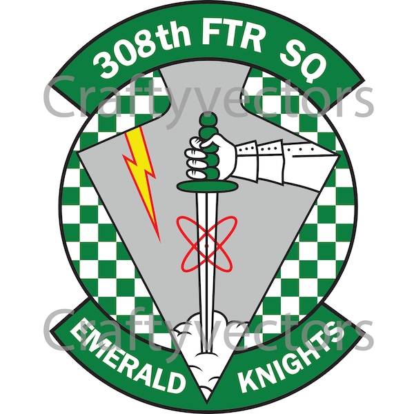 308 Fighter Squadron Patch - Etsy