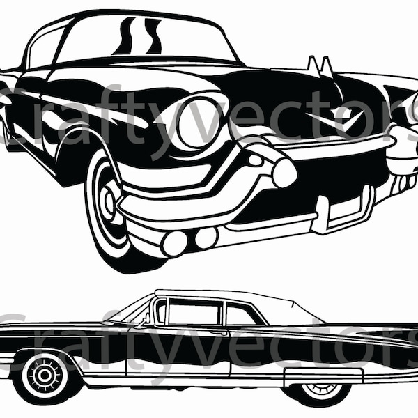 Cadillac Svg - Etsy