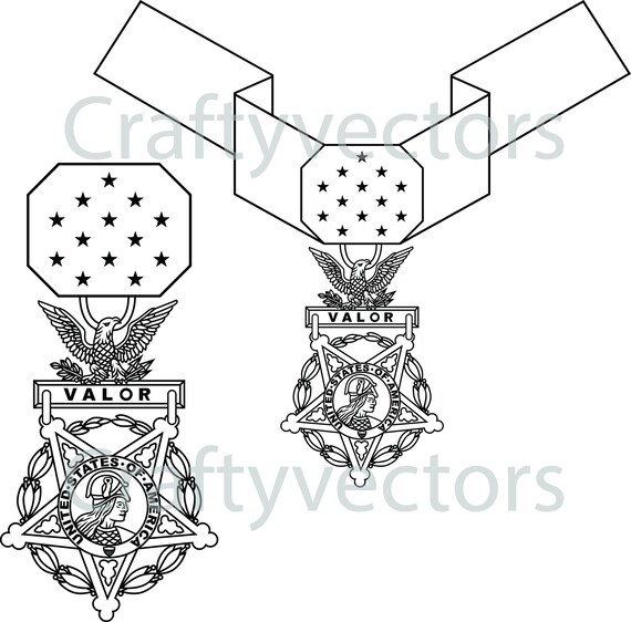 Army Medal Vector
