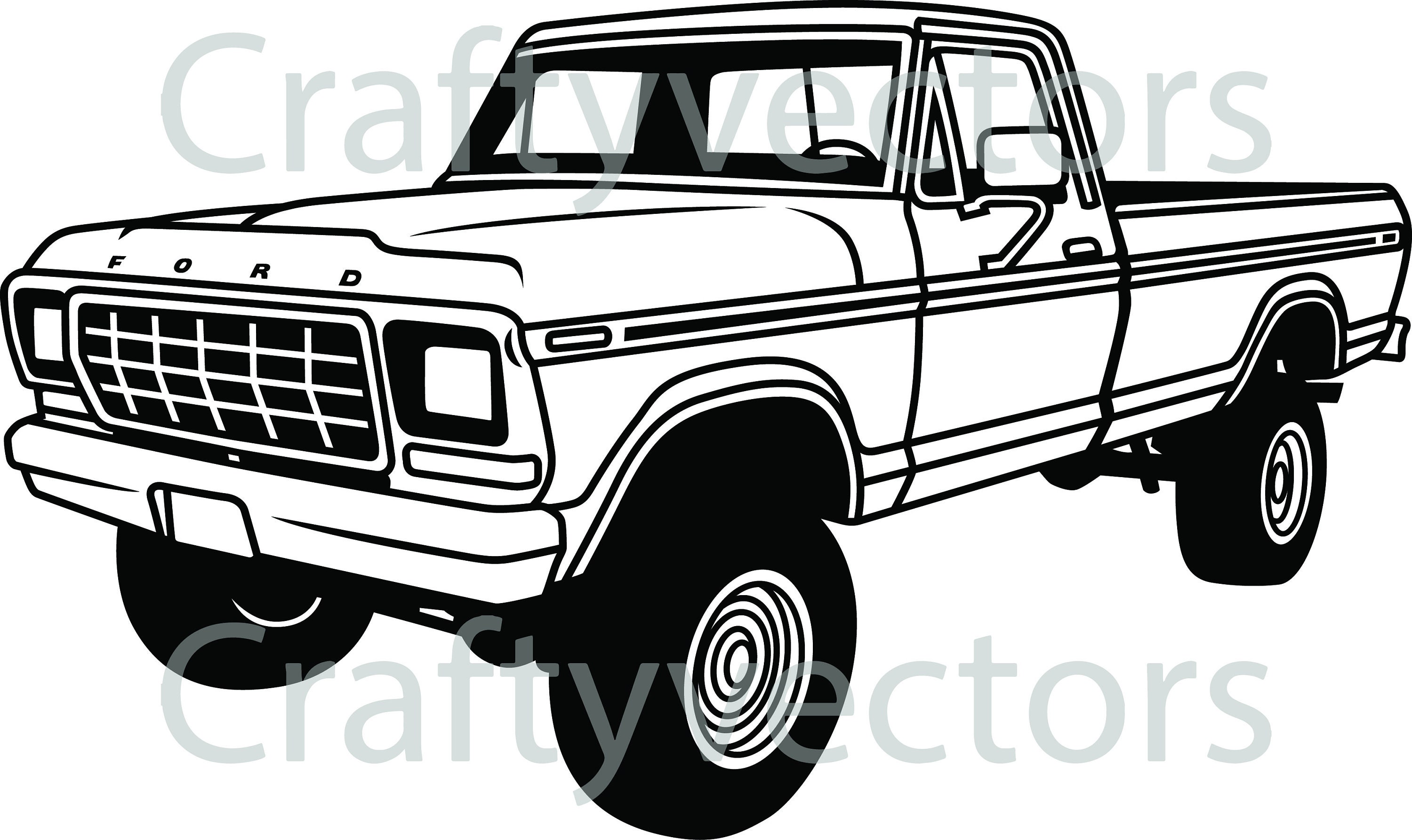 Clipart Ford Truck