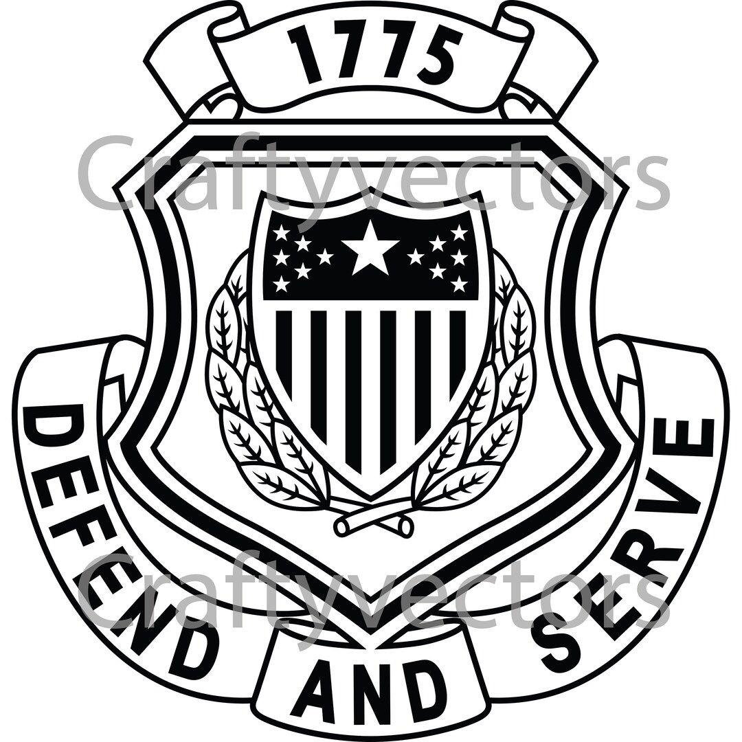 Army Adjutant General Corps Insignia Vector File - Etsy