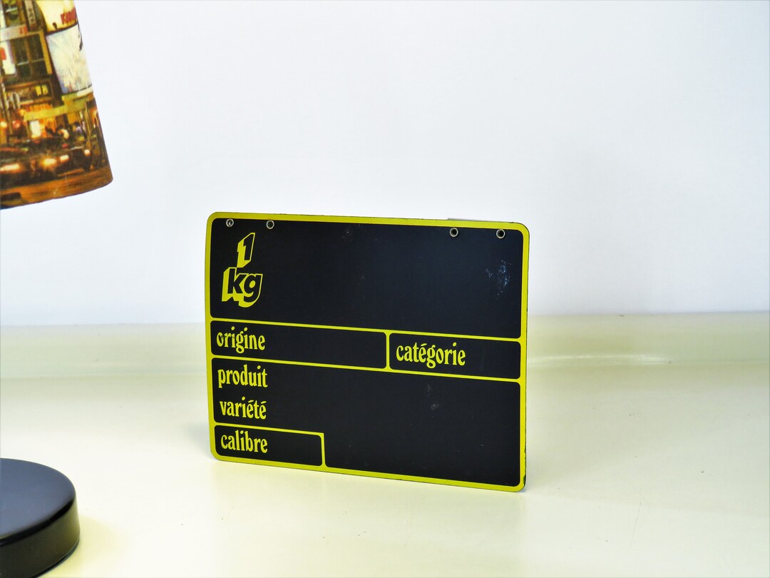 Vintage Meat Butchers or Fruits and Vegetables Price Ticket Label ...