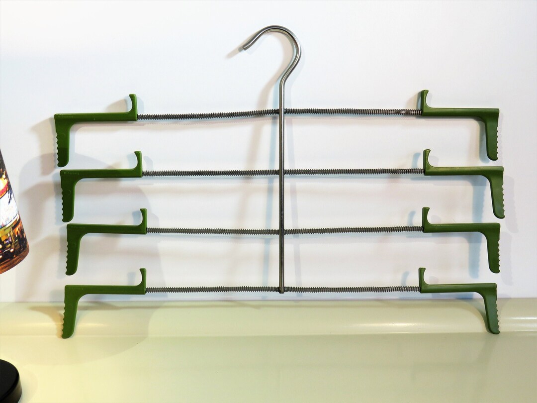 Vintage Cloth Hangers, Rare Clothing Hanger, Clothing Storage, Metal ...