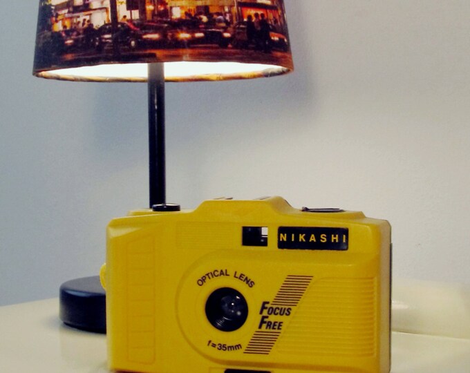 Vintage Nikashi Camera Lomo Retro Style in Black and Yellow Color - Etsy