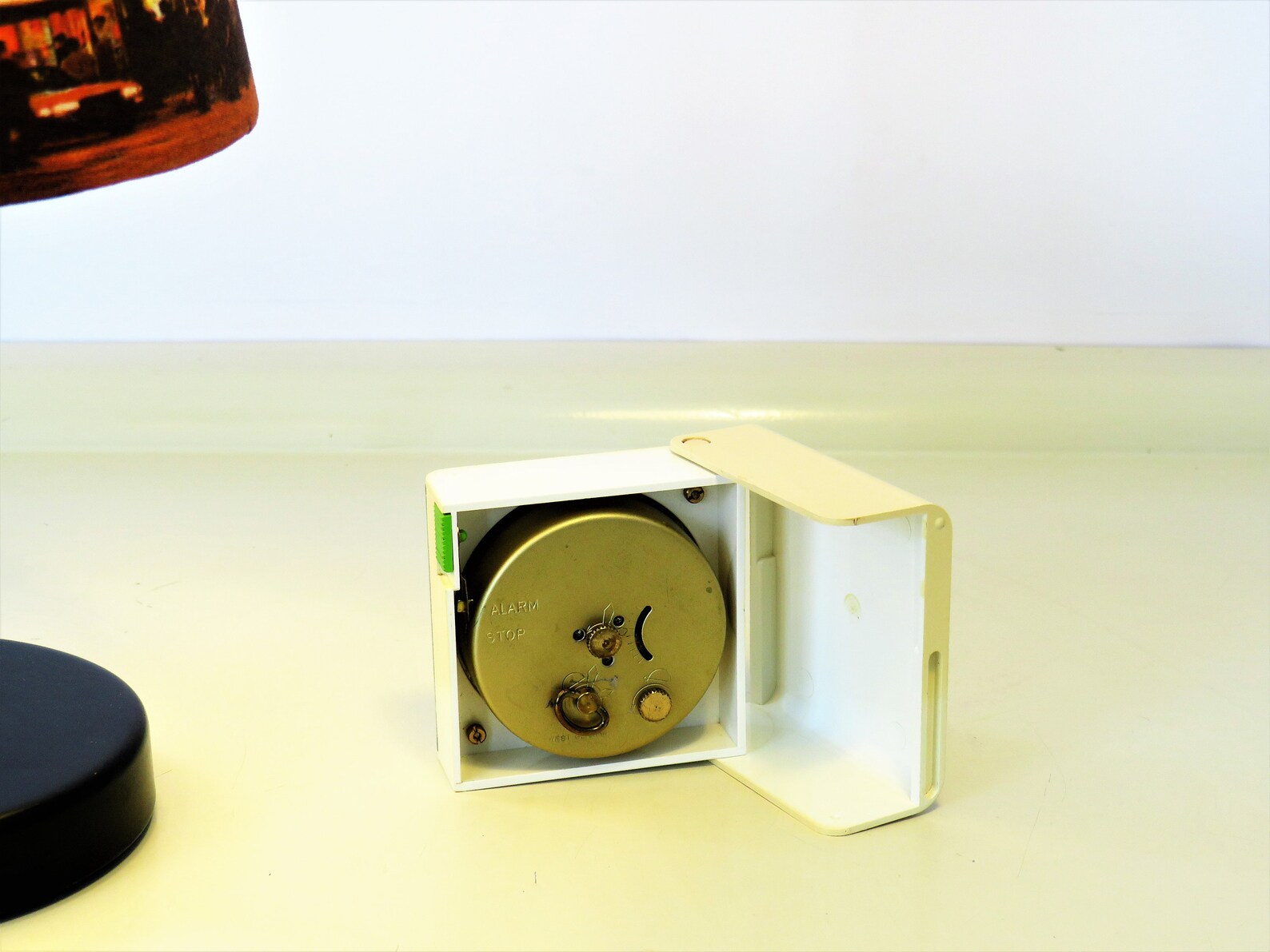 Vintage BLESSING Alarm Clock Desktop Alarm Clock Green - Etsy