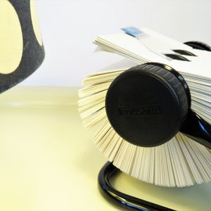 Vintage Plastic Rolodex Swivel Rotary Business Card Index File - Etsy