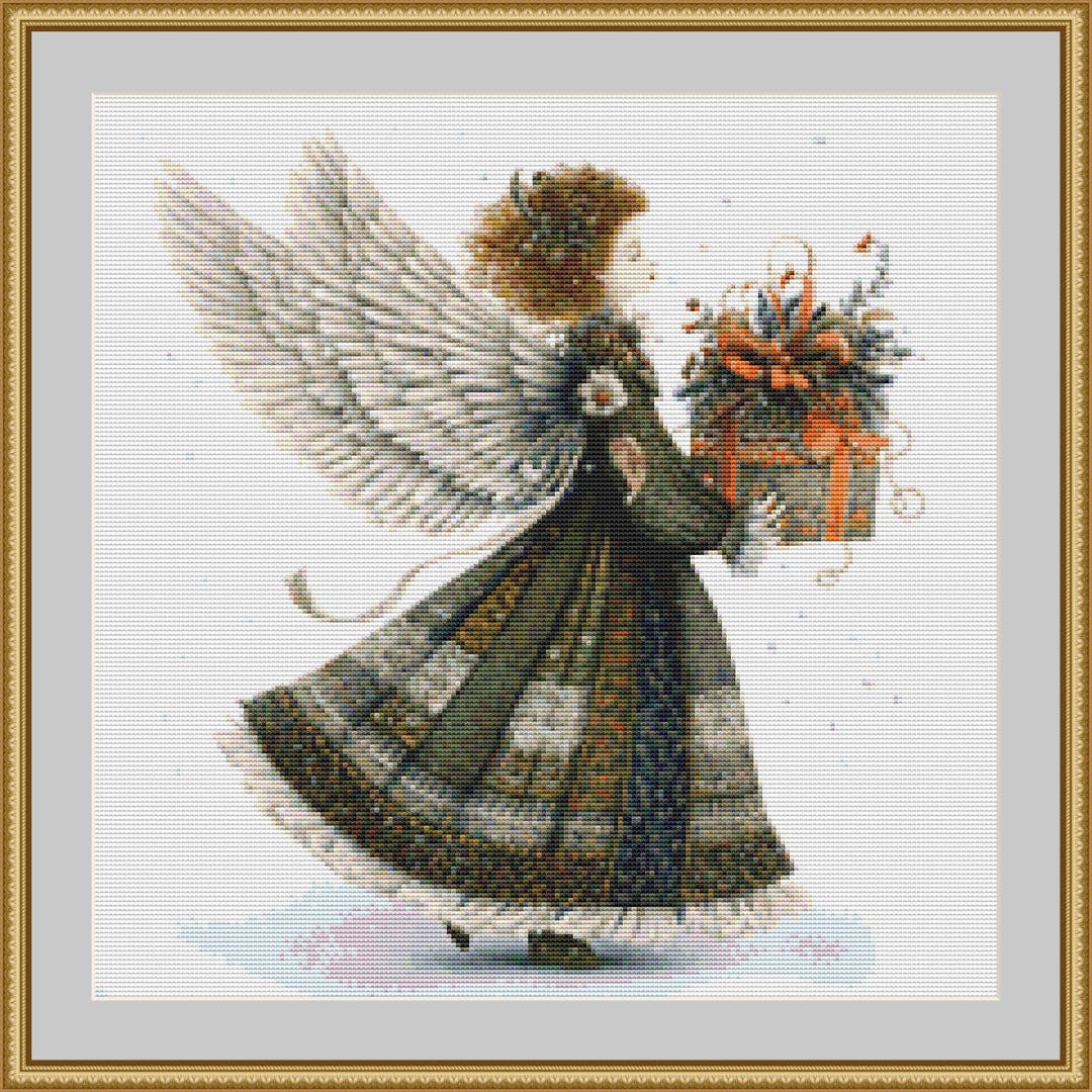 Nordic Angel 1 Cross Stitch Pattern - Digital Download, PDF Files ...
