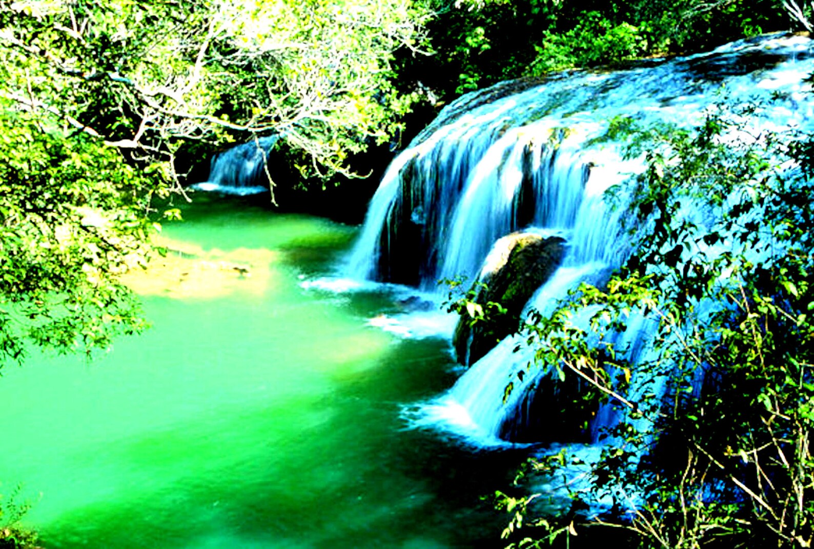 Waterfall Cross Stitch Pattern - Etsy