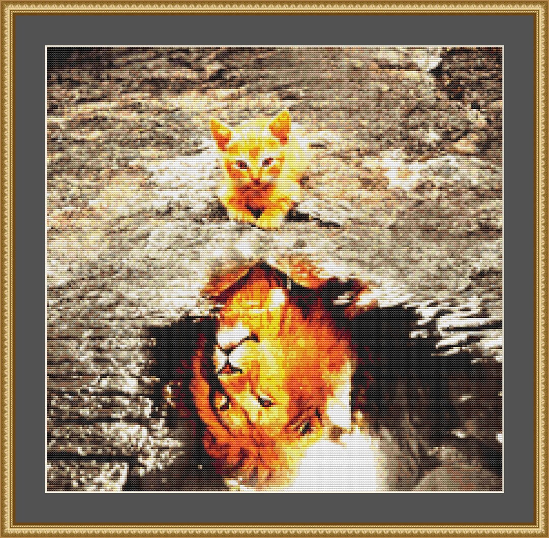 Look at Me Cross Stitch Pattern - Etsy