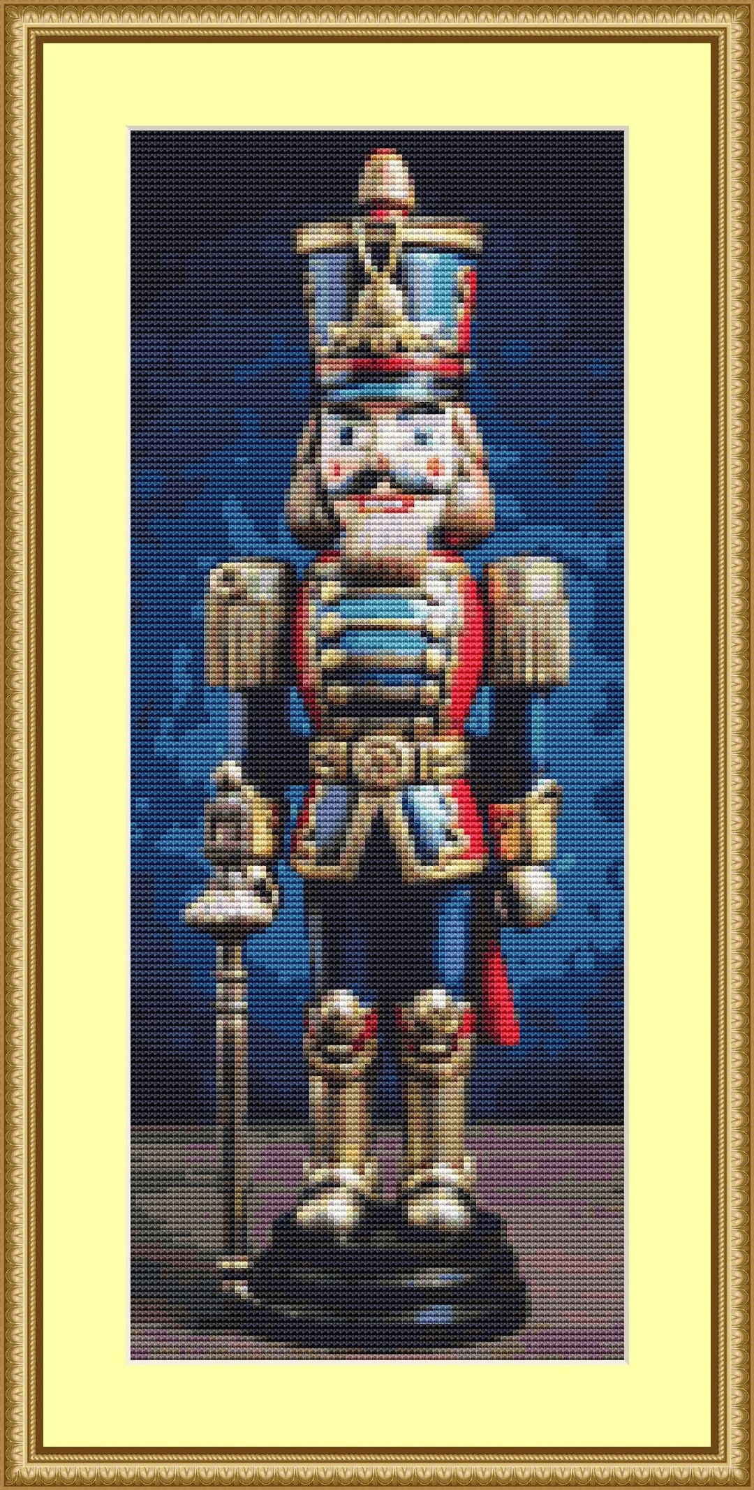 Nutcracker Cross Stitch Pattern - Etsy