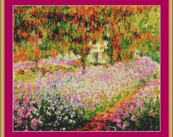 Monet Cross Stitch - Etsy