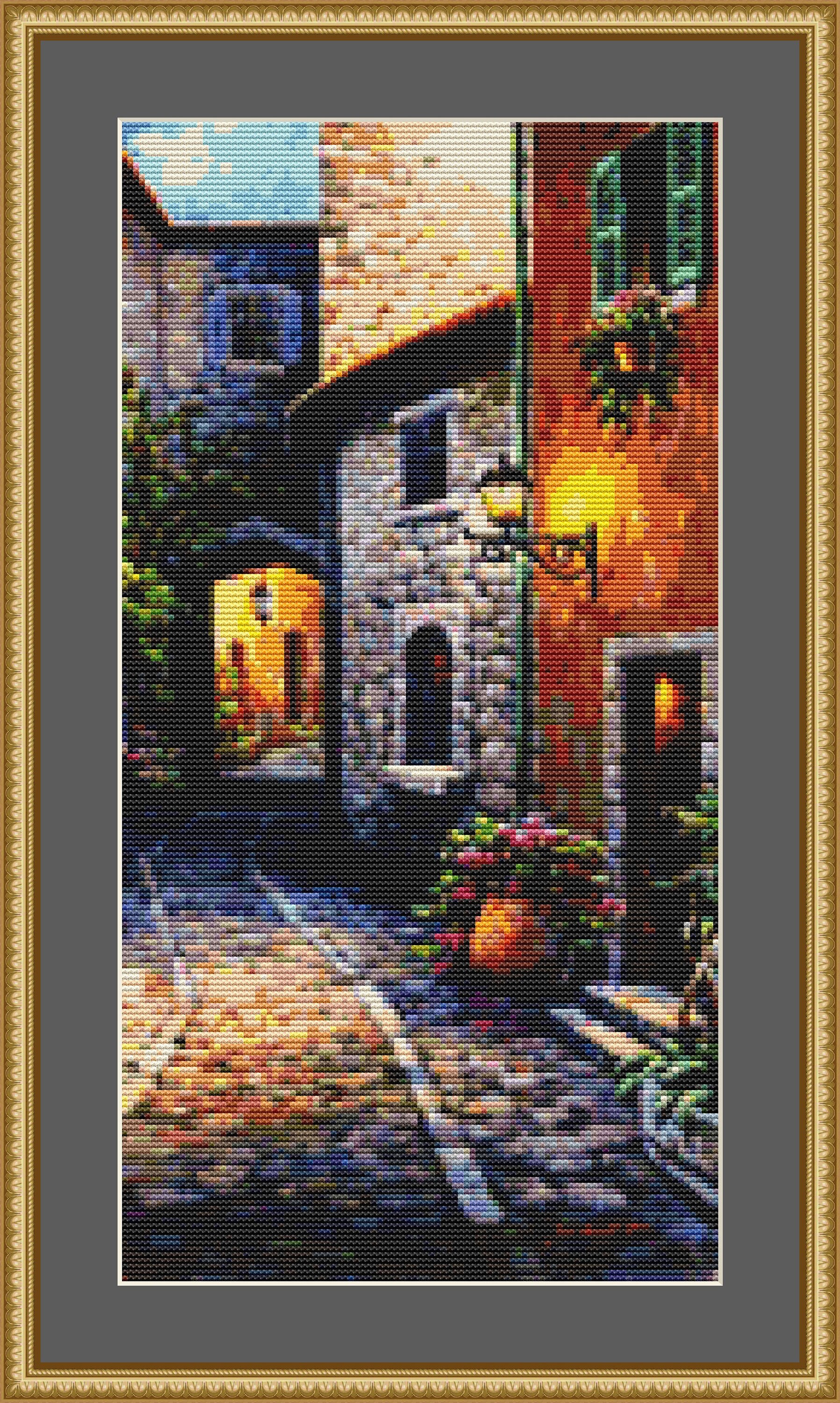 Stone Arch Cross Stitch Pattern - Etsy