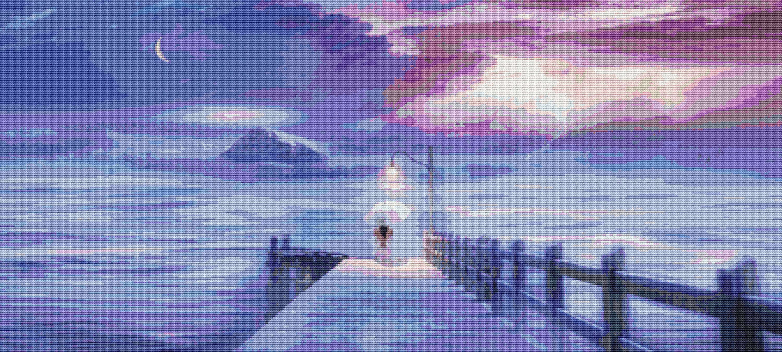 Dream Time Cross Stitch Pattern | Etsy