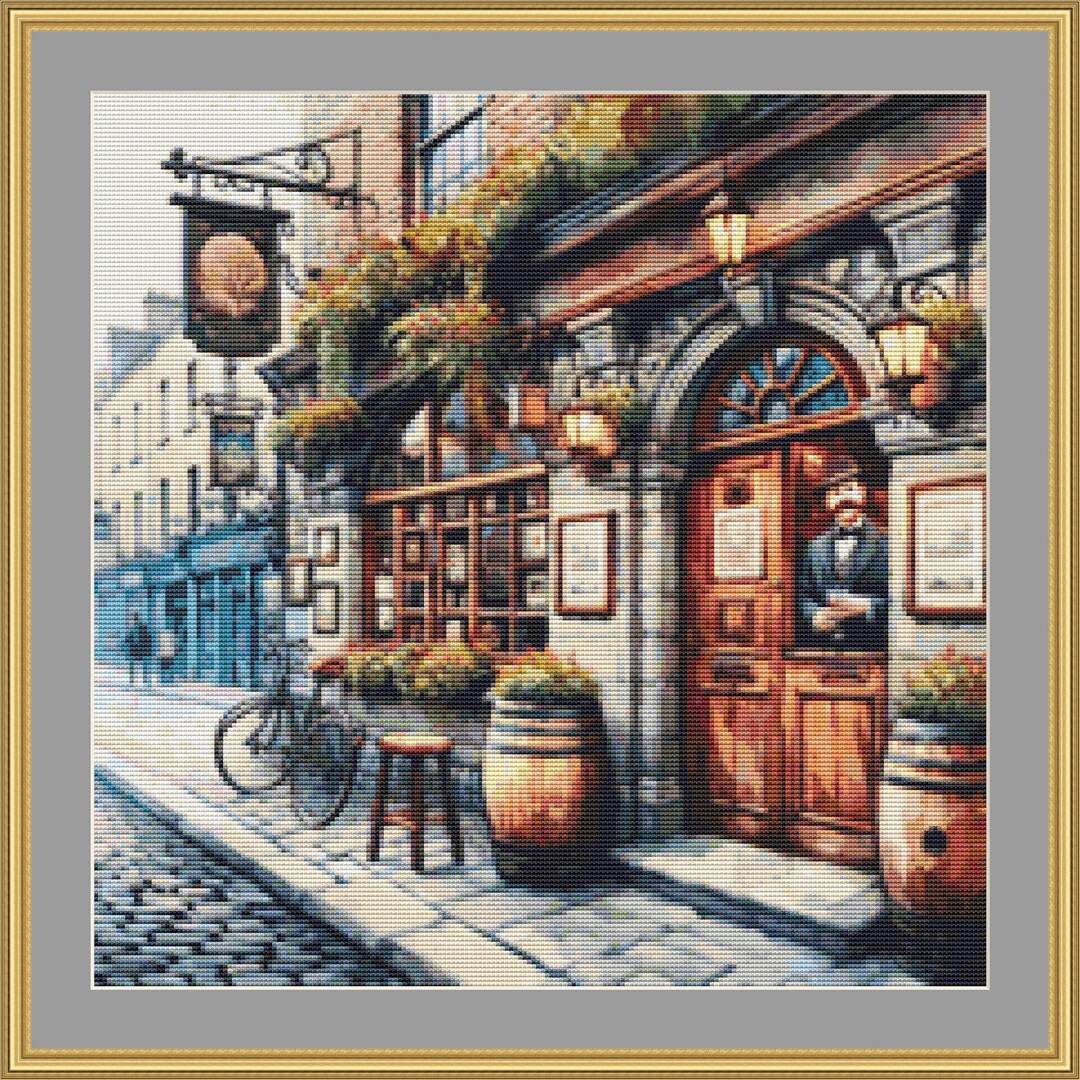Irish Pub 6 Cross Stitch Pattern - Digital Download, PDF Files, Pub in ...