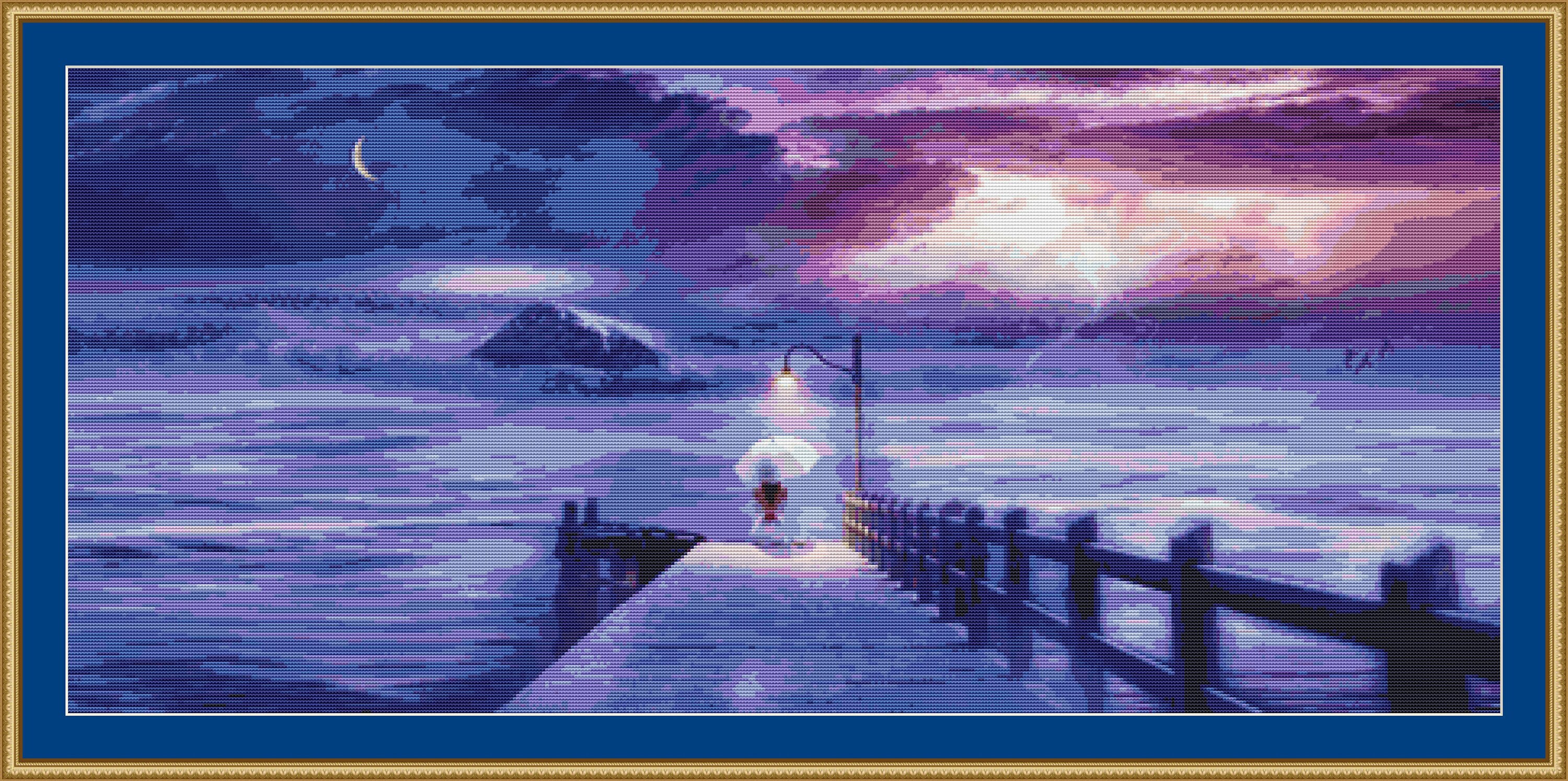 Dream Time Cross Stitch Pattern - Etsy