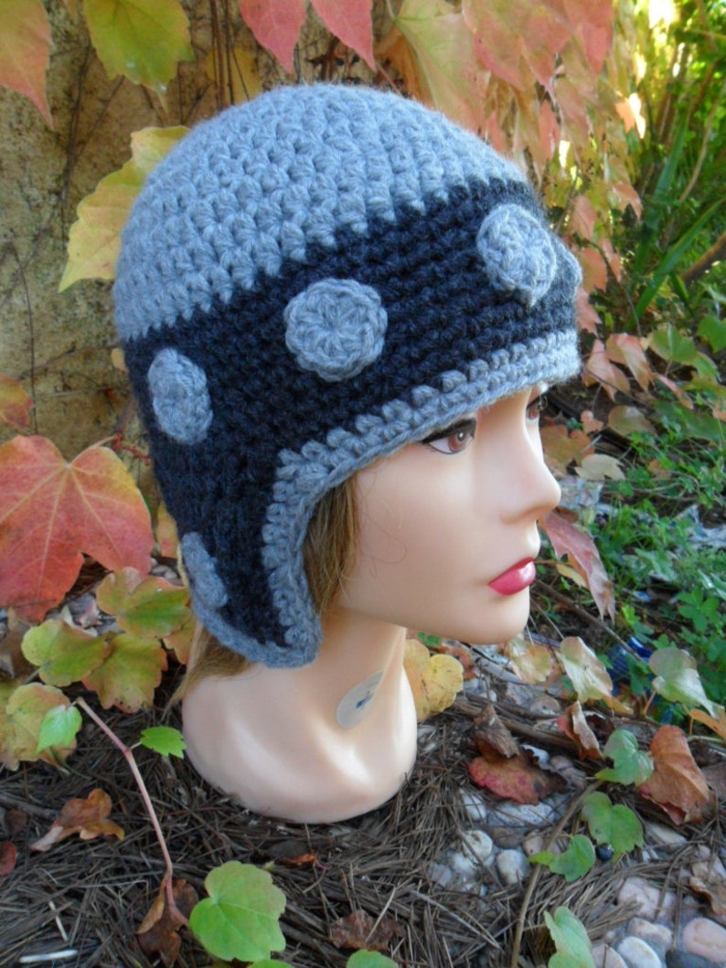 Crochet Wool Medieval Helmet. Free Shipping With Tracking - Etsy