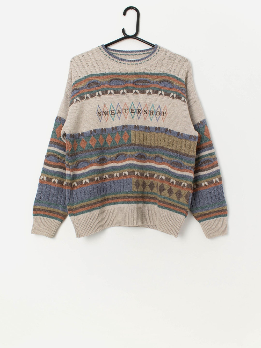 90s Vintage the Sweater Shop Teens Jumper, Made in the UK Medium - Etsy ...