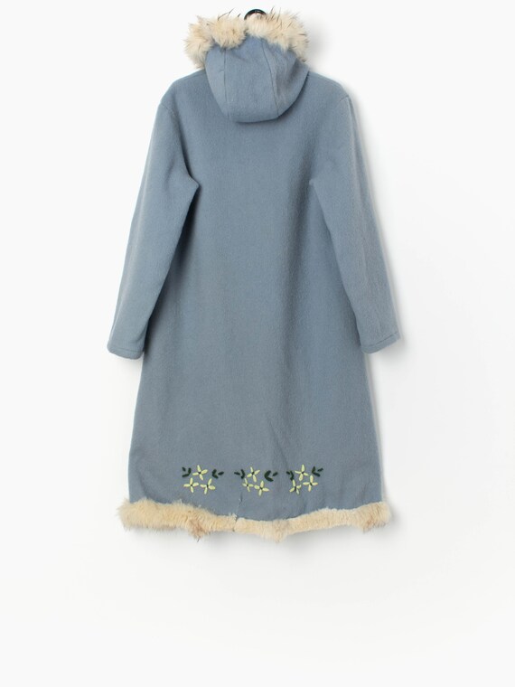 Vintage pale blue Inuit Original Yukon Parka with fur… - Gem