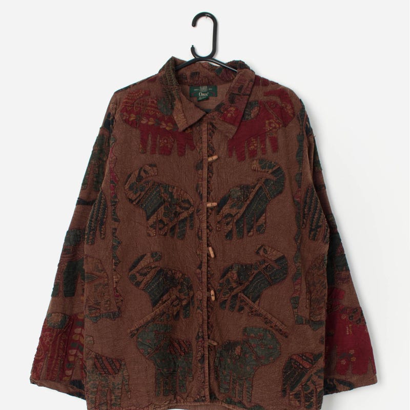 Applique Jacket - Etsy