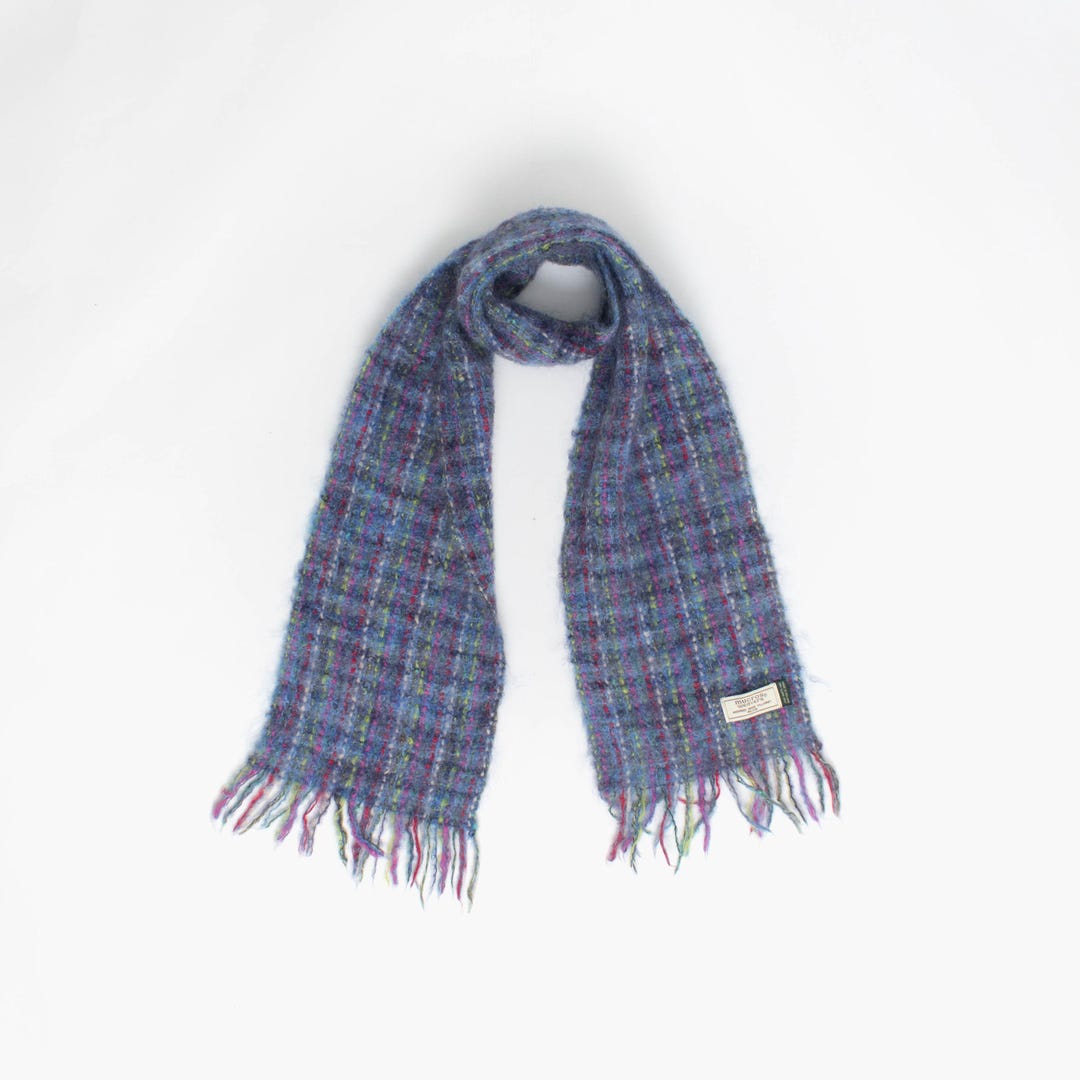 Vintage Mucros Weavers Mohair Scarf, Purple Long Scarf One Size - Etsy