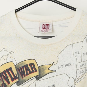 Rare Vintage Art Unlimited Map T-shirt - XL / 2XL - Etsy