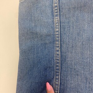 70s Vintage Levis Denim Vest, Orange Tab Small / Medium - Etsy